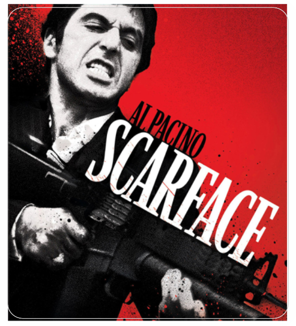 Al Pacino Scarface | 123sticker.nl